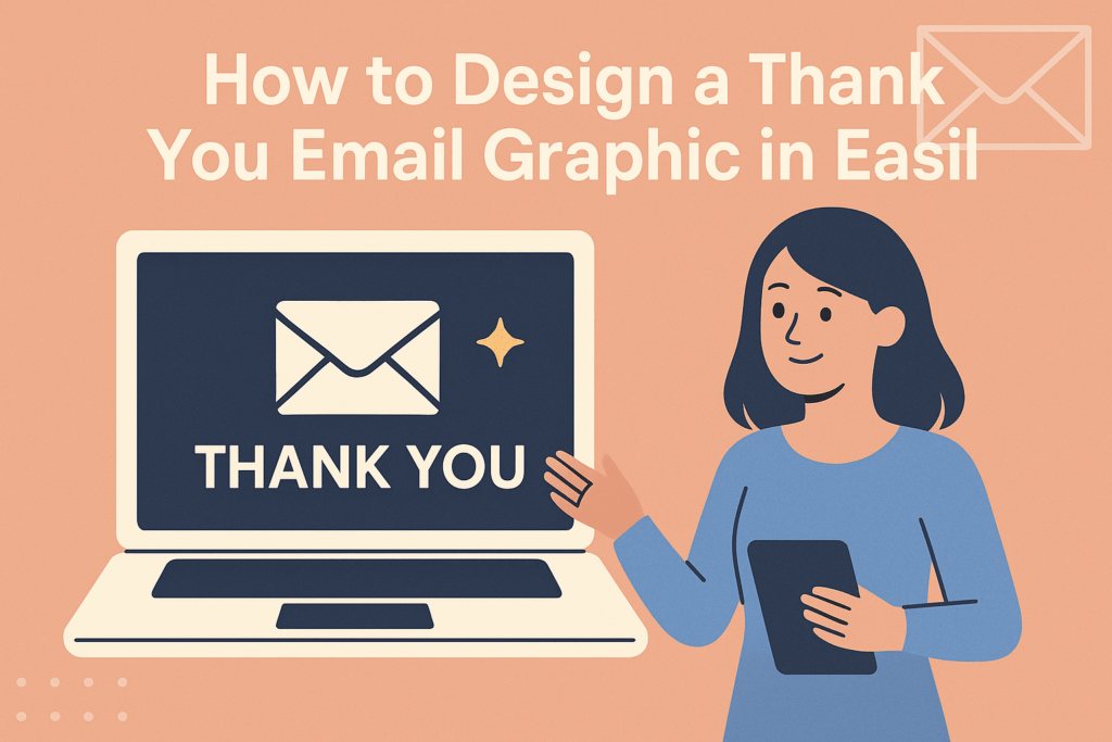 How to Design a Thank You Email Graphic in Easil