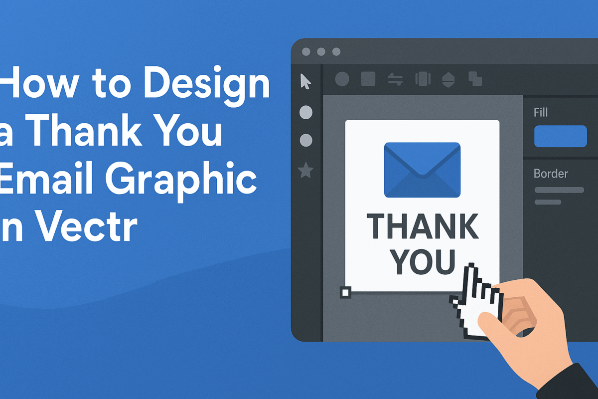 How to Design a Thank You Email Graphic in Vectr