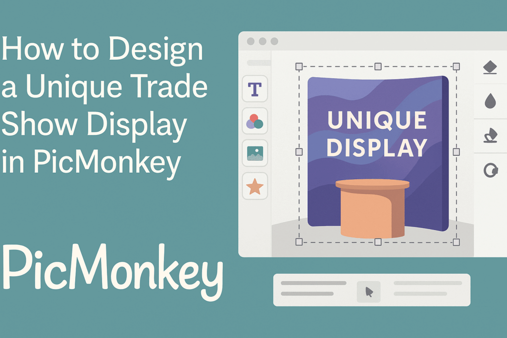 How to Design a Unique Trade Show Display in PicMonkey - Graphic Design ...