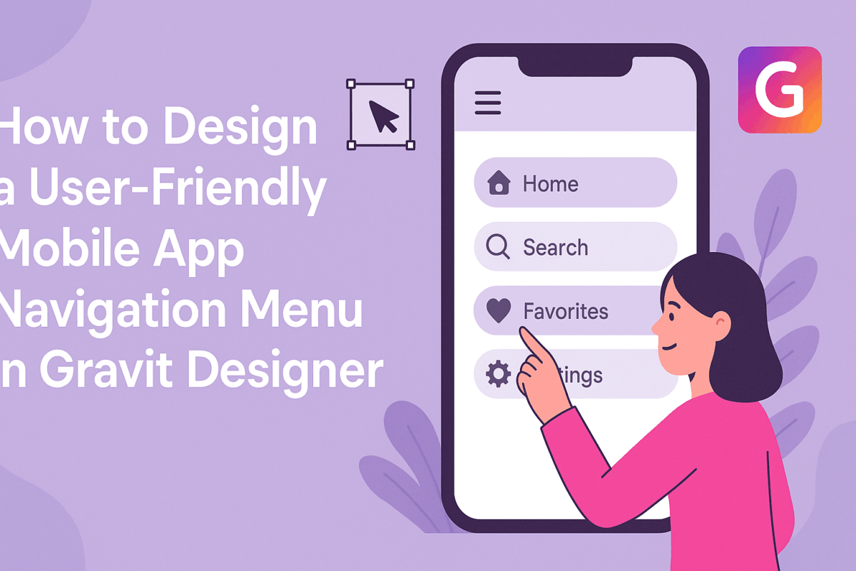 How to Design a User-Friendly Mobile App Navigation Menu in Gravit ...