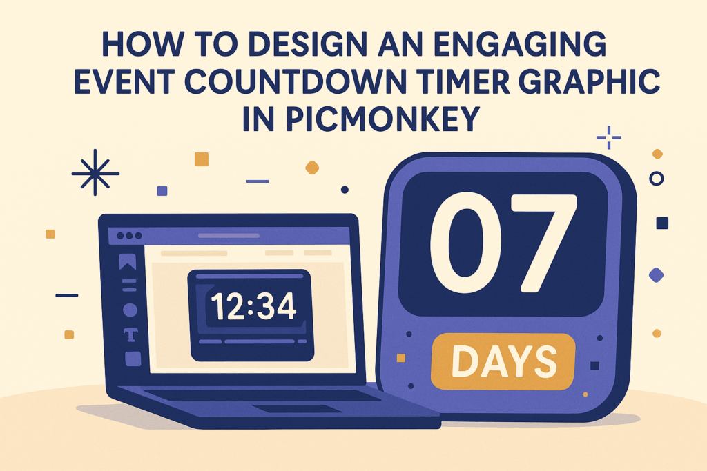 How to Design an Engaging Event Countdown Timer Graphic in PicMonkey