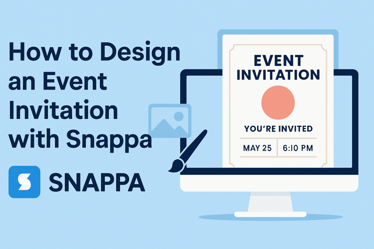 How to Design an Event Invitation with Snappa