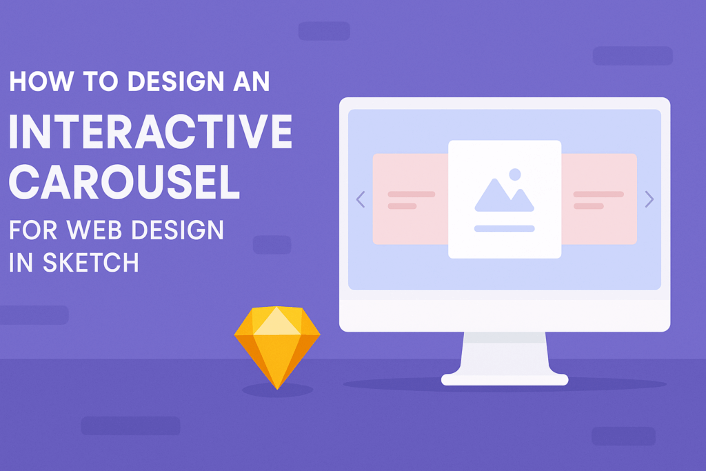 How to Design an Interactive Carousel for Web Design in Sketch