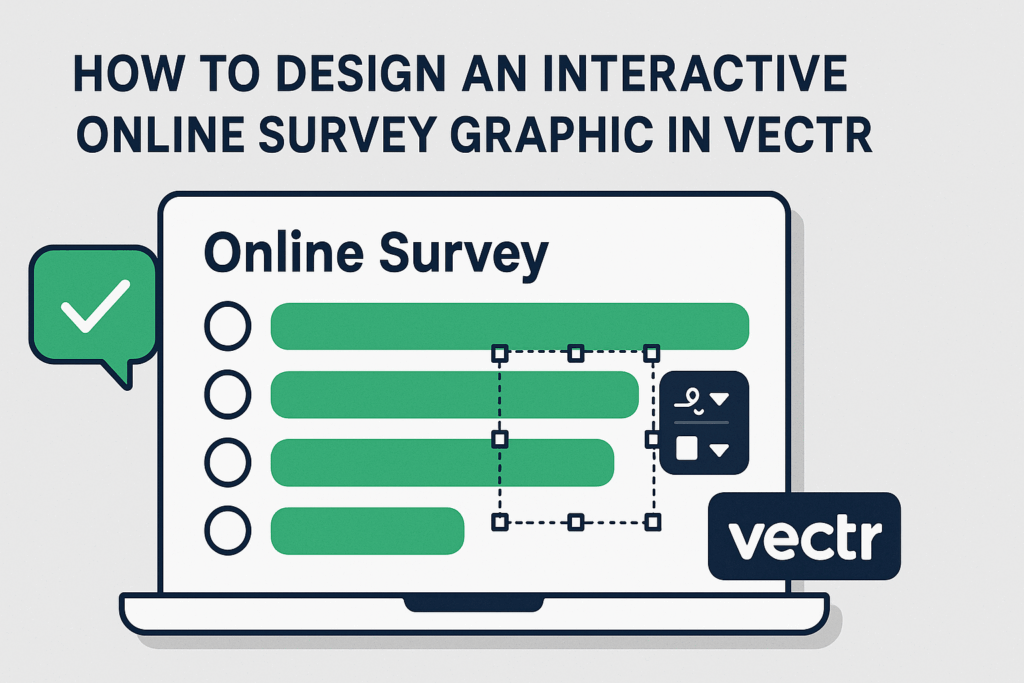 How to Design an Interactive Online Survey Graphic in Vectr