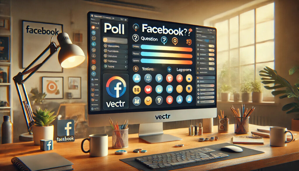 How to Design an Interactive Poll Graphic for Facebook in Vectr ...