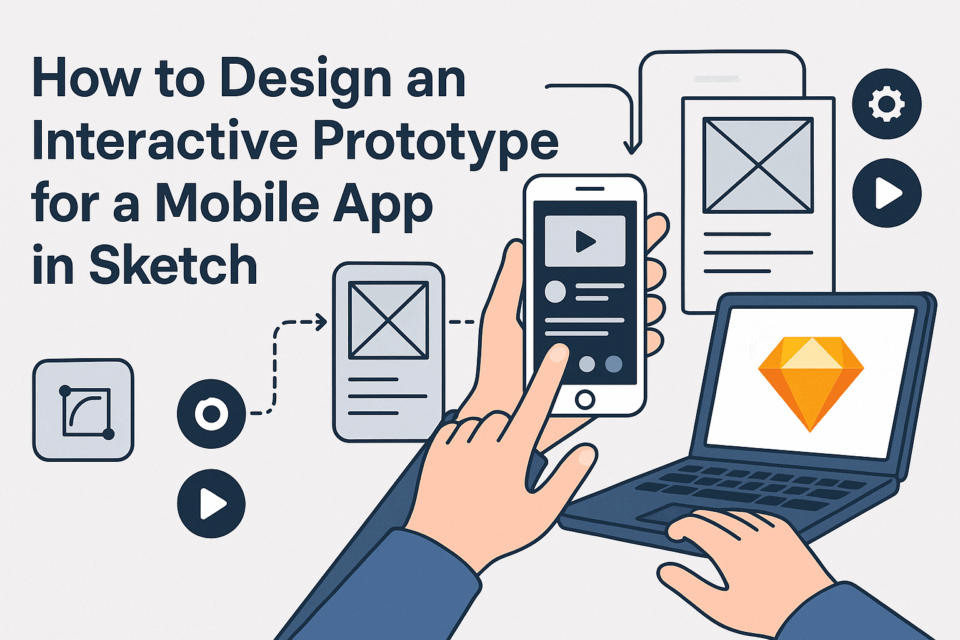 How to Design an Interactive Prototype for a Mobile App in Sketch