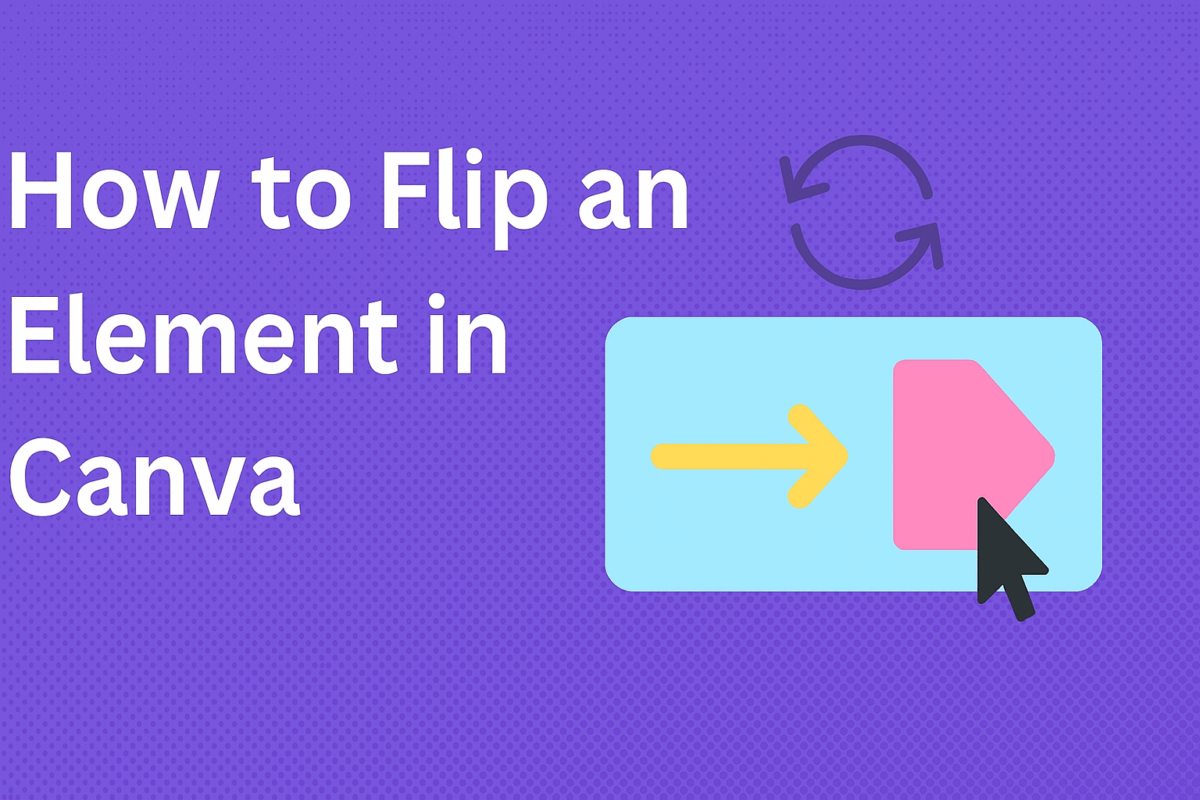 How to Flip an Element in Canva