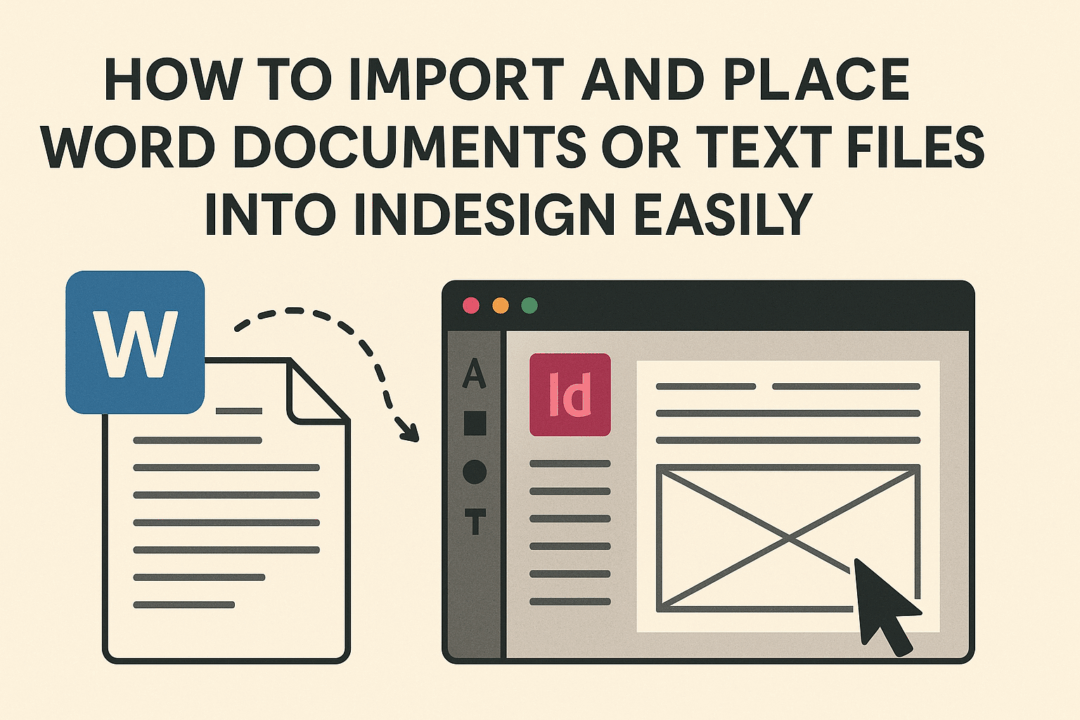 How to Import and Place Word Documents or Text Files into InDesign ...