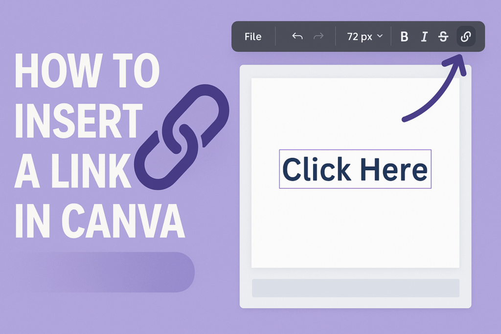 How to Insert a Link in Canva