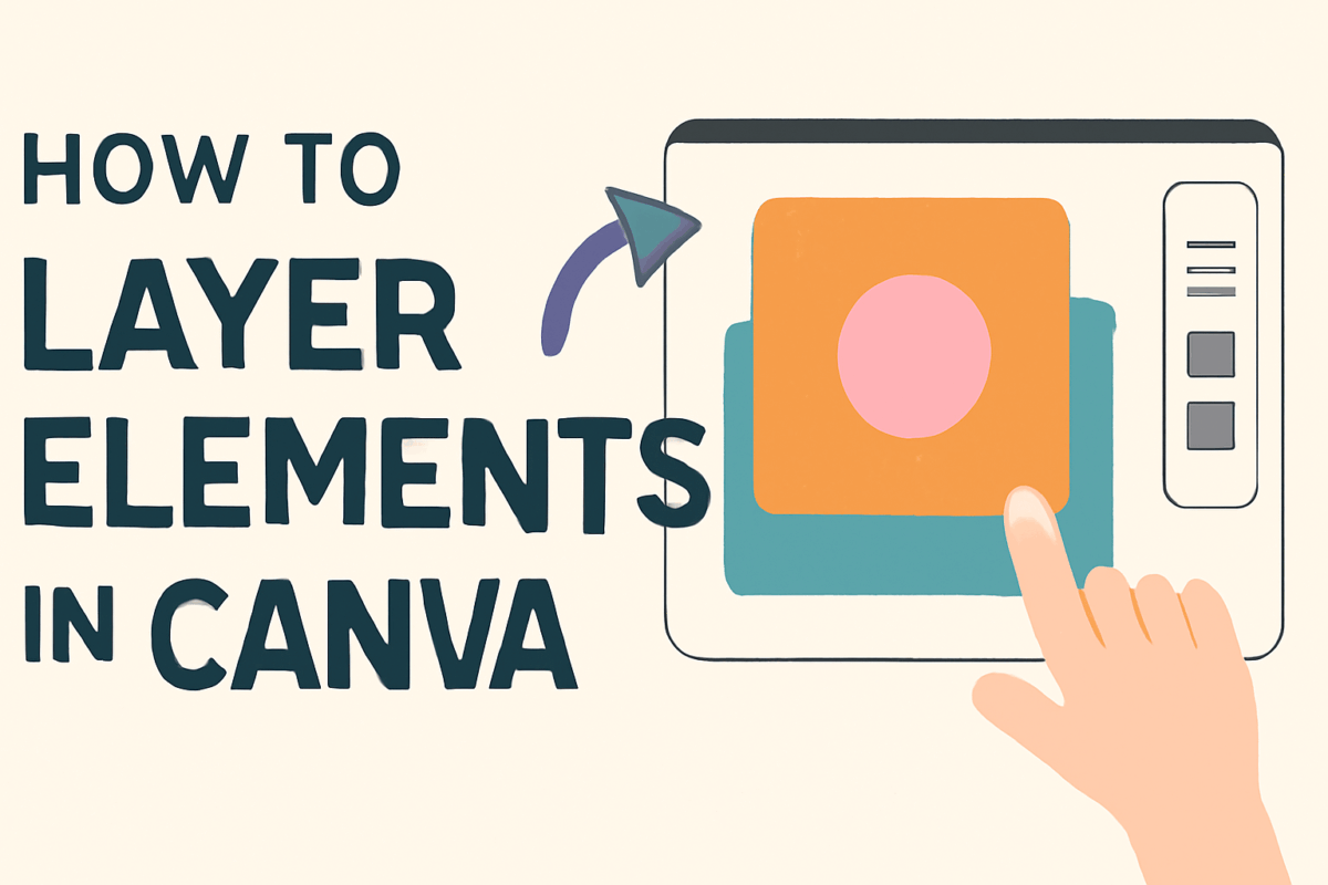 How to Layer Elements in Canva