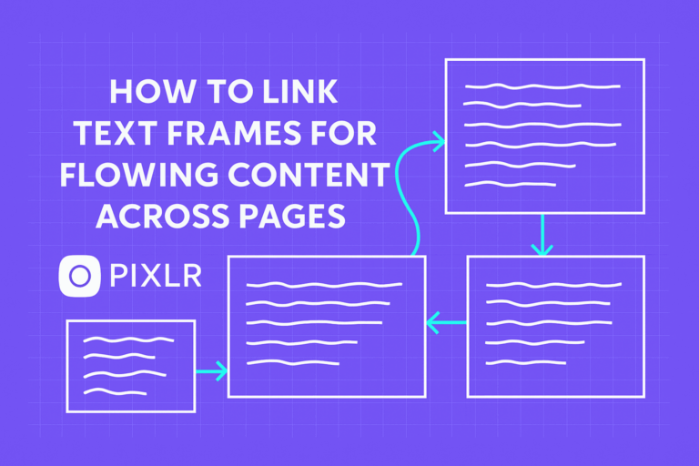 How to Link Text Frames for Flowing Content Across Pages Using InDesign ...