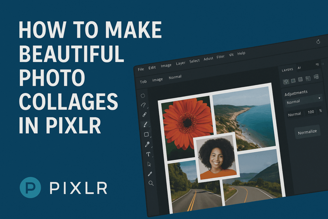 How to Make Beautiful Photo Collages in Pixlr - Graphic Design Resource