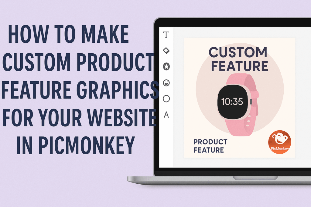 How to Make Custom Product Feature Graphics for Your Website in PicMonkey
