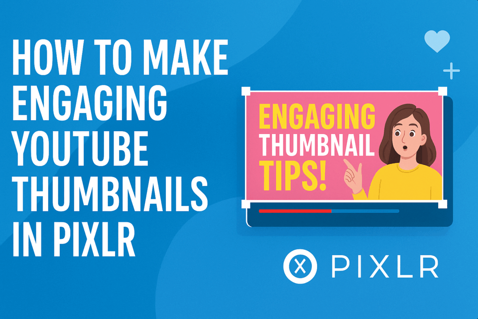 How to Make Engaging YouTube Thumbnails in Pixlr - Graphic Design Resource