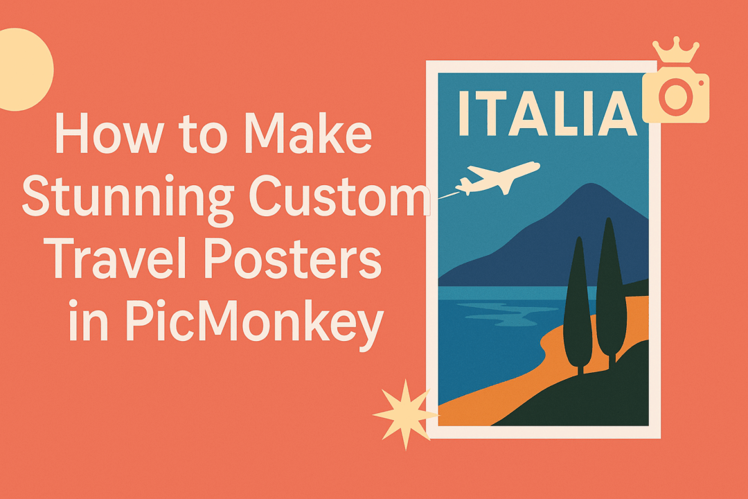 How to Make Stunning Custom Travel Posters in PicMonkey