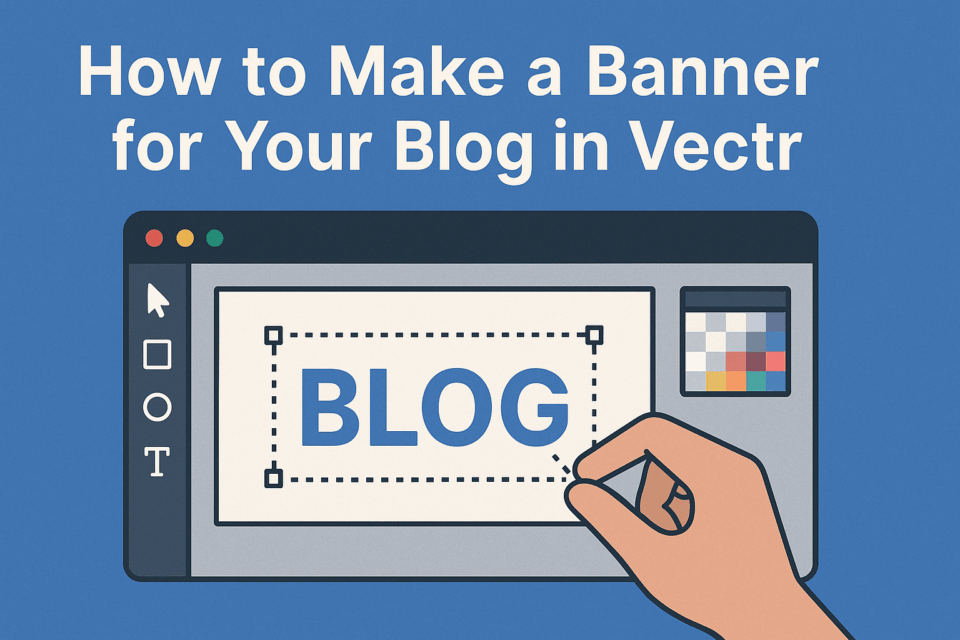 How to Make a Banner for Your Blog in Vectr