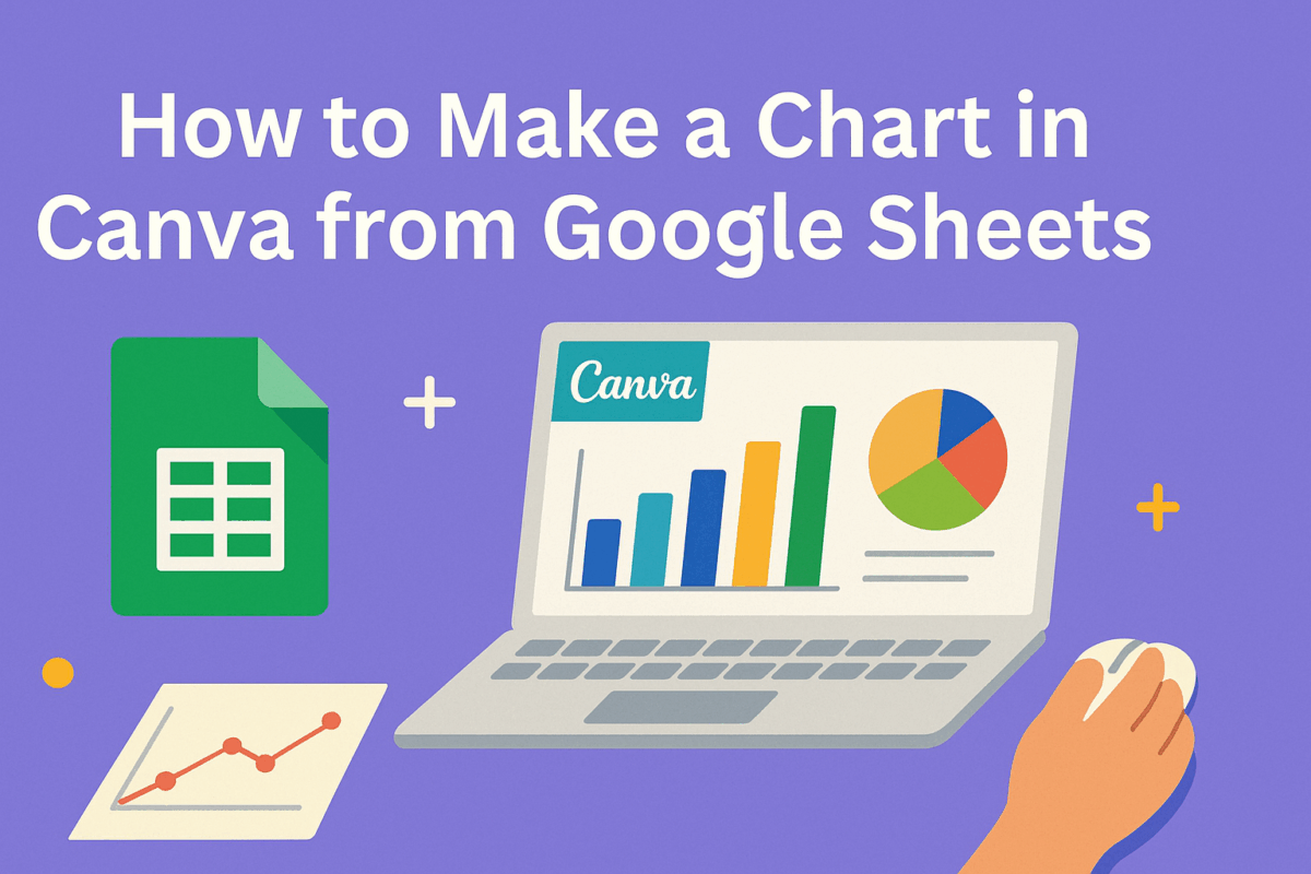 How to Make a Chart in Canva From Google Sheets