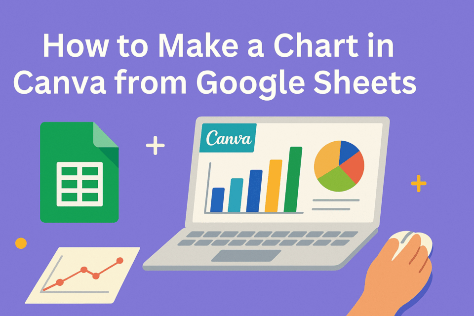 How to Make a Chart in Canva From Google Sheets