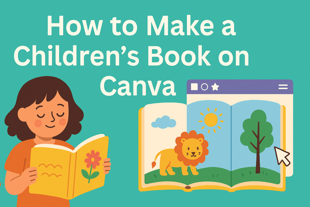 How to Make a Children's Book on Canva