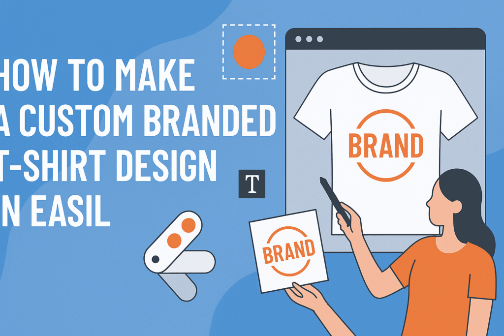 How to Make a Custom Branded T-Shirt Design in Easil