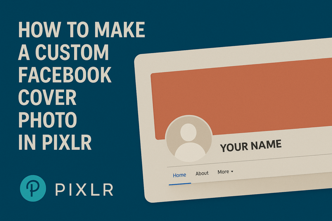 How to Make a Custom Facebook Cover Photo in Pixlr - Graphic Design ...
