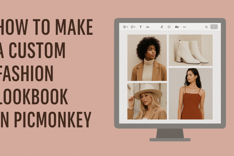 How to Make a Custom Fashion Lookbook in PicMonkey