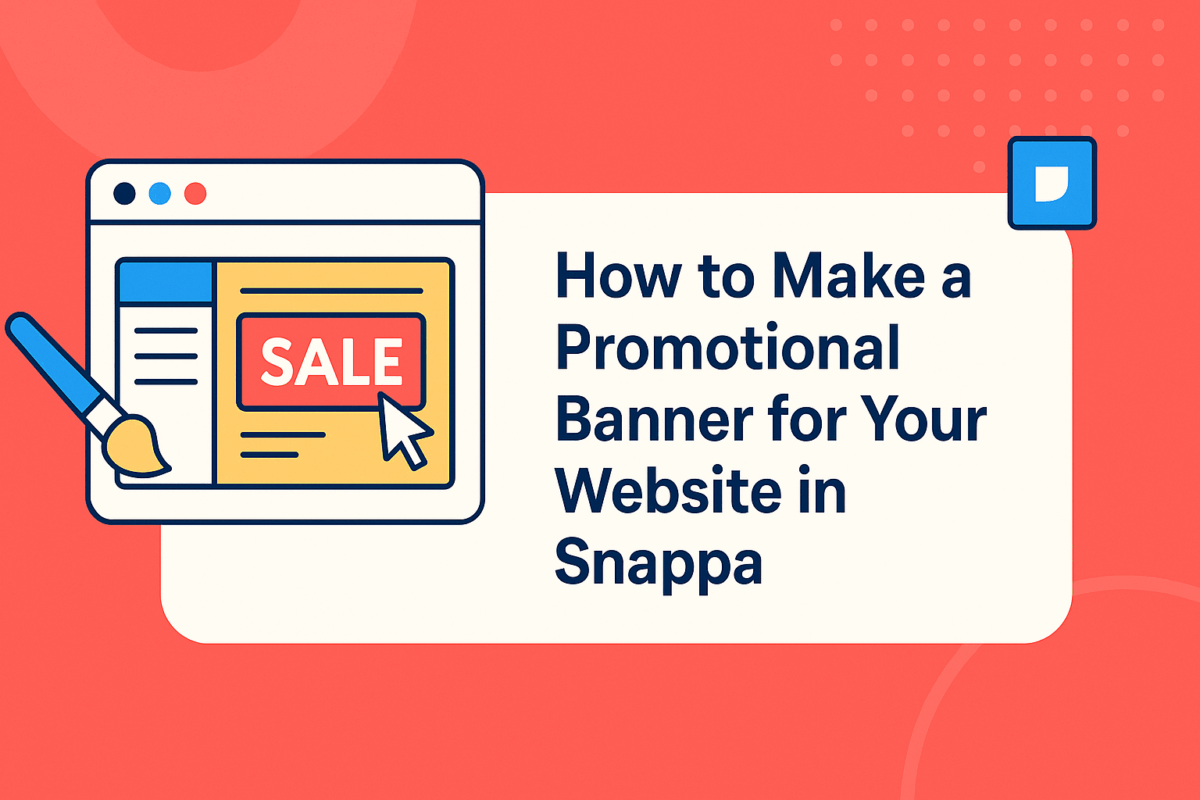 How to Make a Promotional Banner for Your Website in Snappa