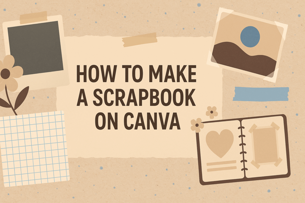 How to Make a Scrapbook on Canva