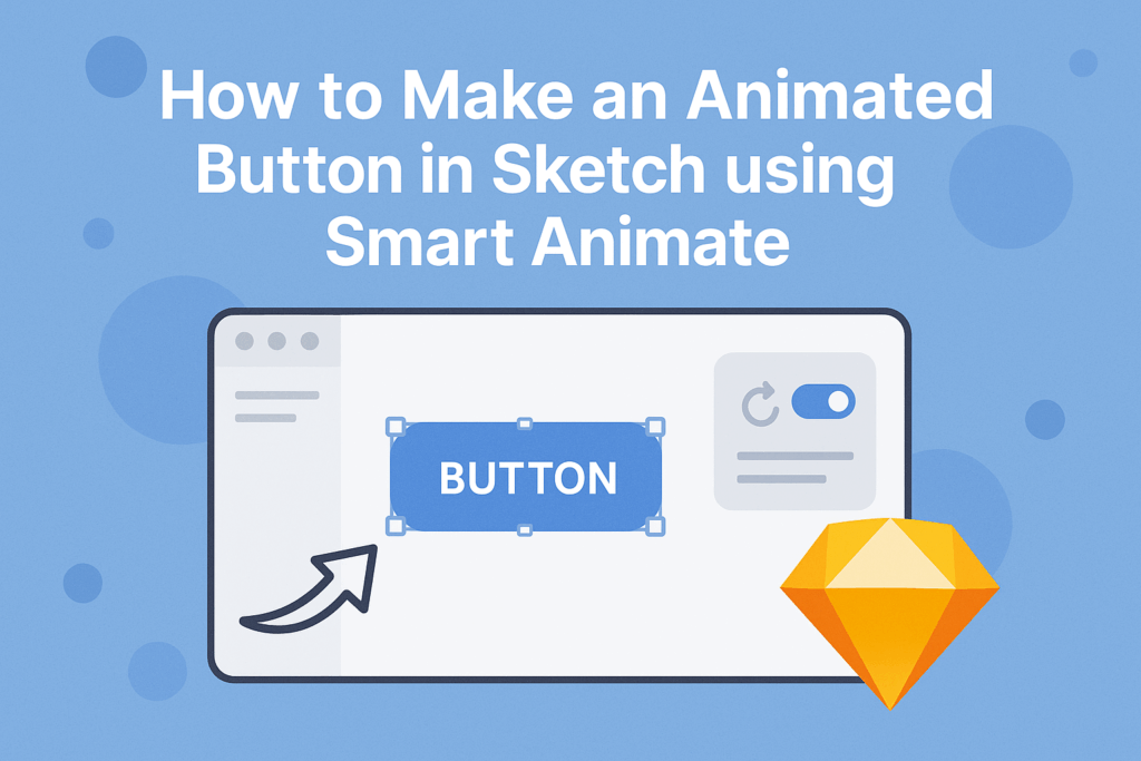 How to Make an Animated Button in Sketch using Smart Animate - Graphic ...
