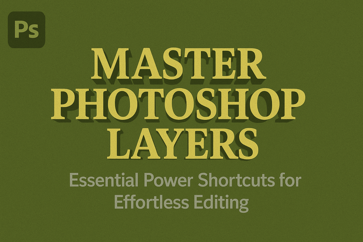 How to Master Photoshop Layers Essential Power Shortcuts for Effortless ...