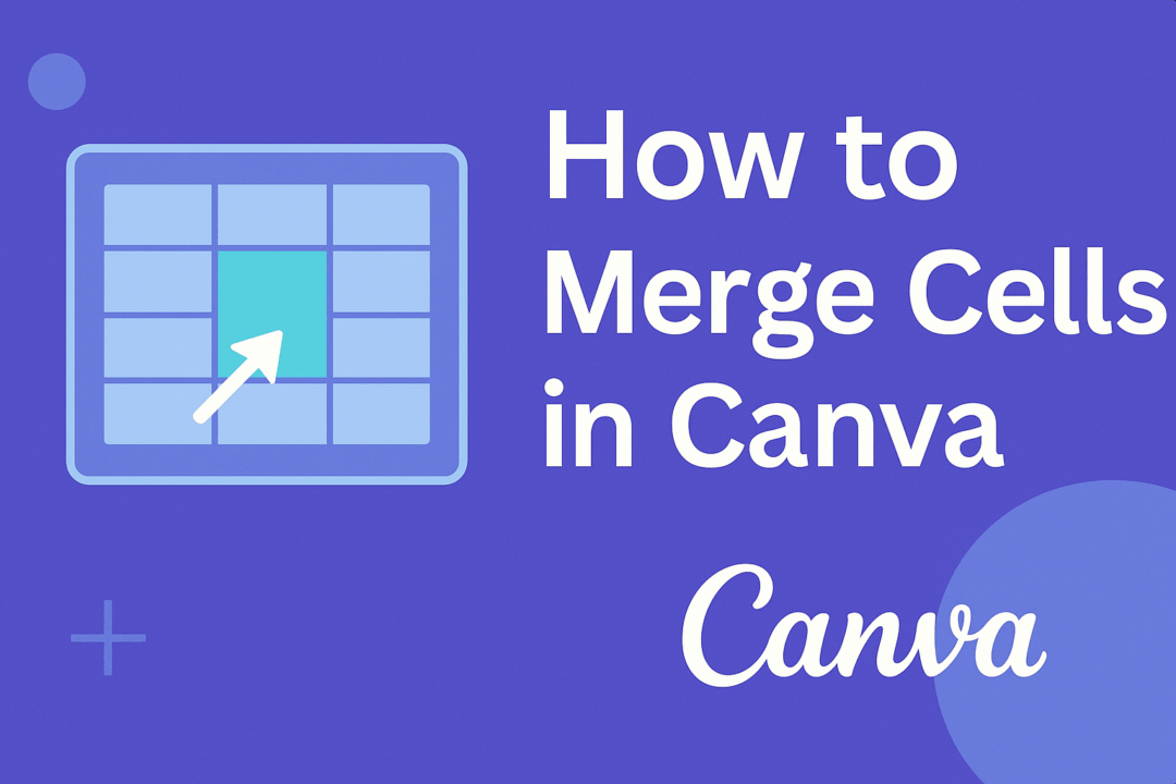 How to Merge Cells in Canva - Graphic Design Resource
