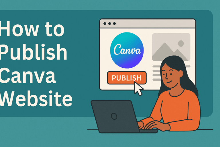 How to Publish Canva Website