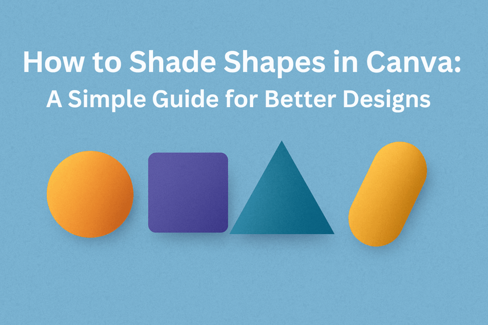 How to Shade Shapes in Canva