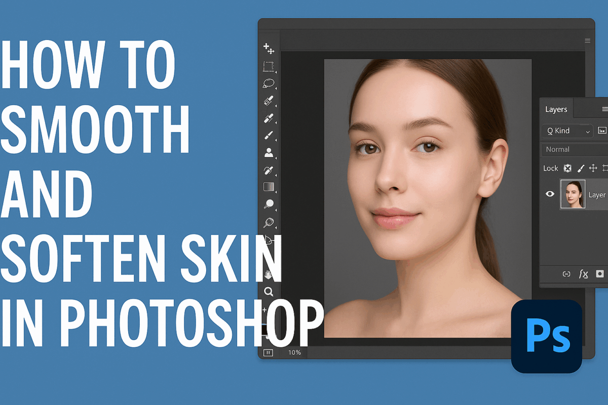 How to Smooth and Soften Skin in Photoshop - Graphic Design Resource