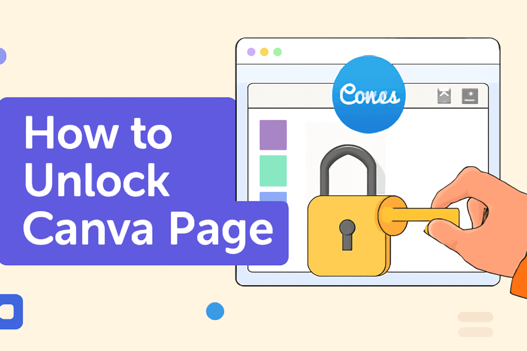 How To Unlock Canva Page