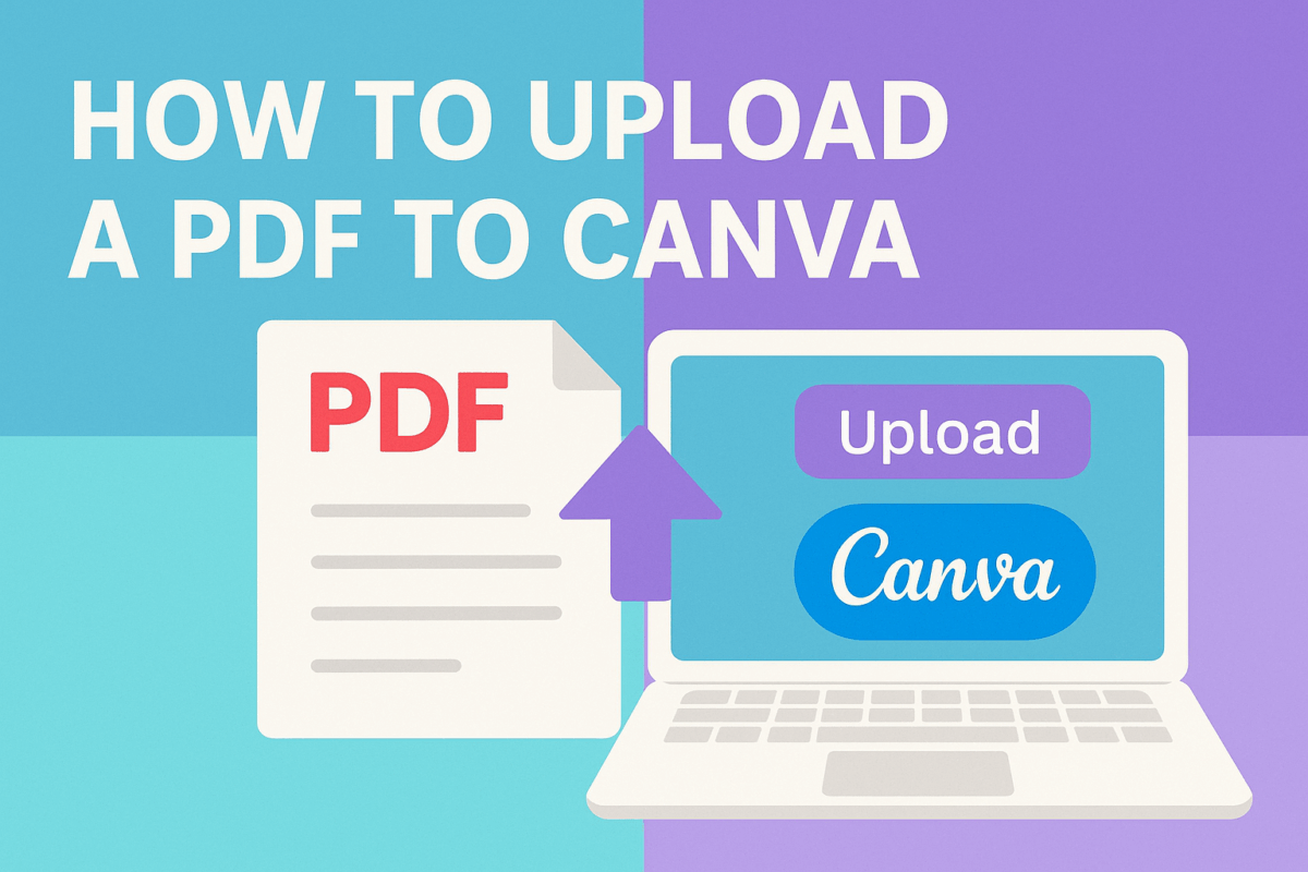 How to Upload a PDF to Canva