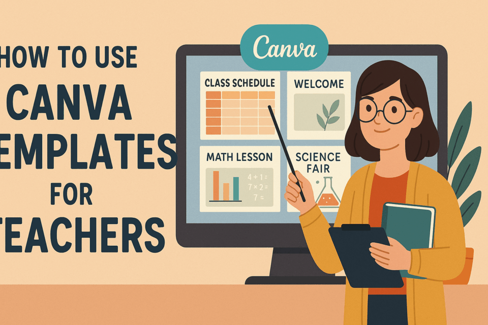 How to Use Canva Templates for Teachers