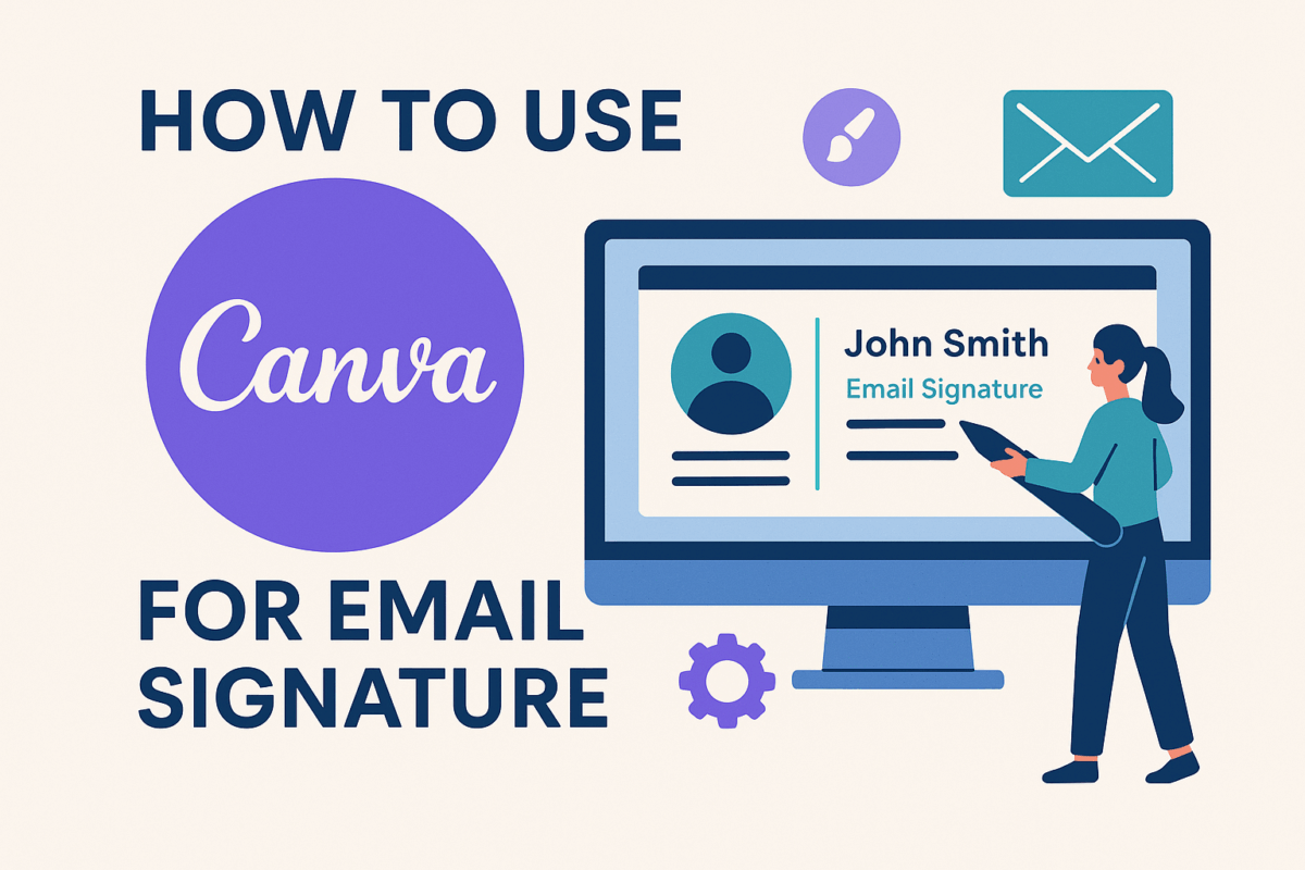 How to Use Canva for Email Signature - Graphic Design Resource