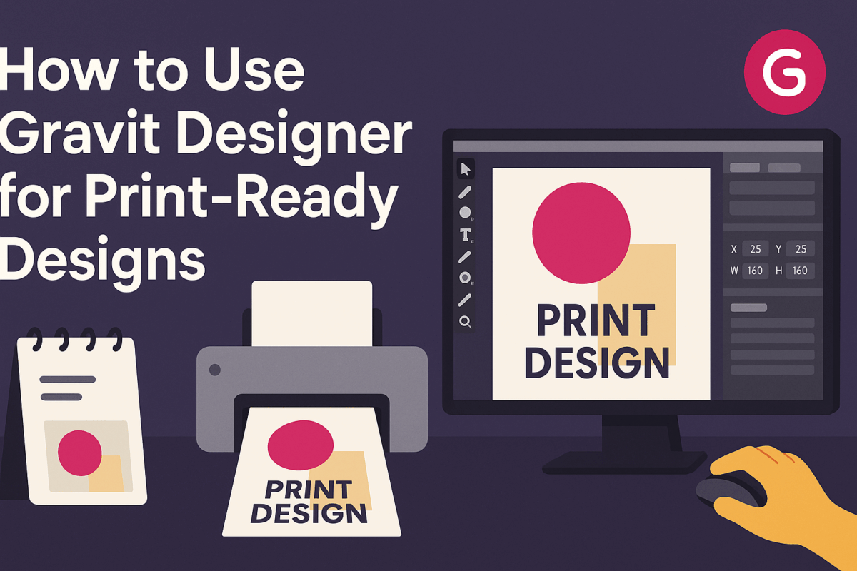 How to Use Gravit Designer for Print-Ready Designs
