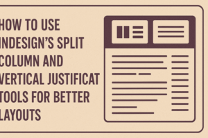 How to Use InDesign’s Split Column and Vertical Justification Tools for Better Layouts - Graphic ...