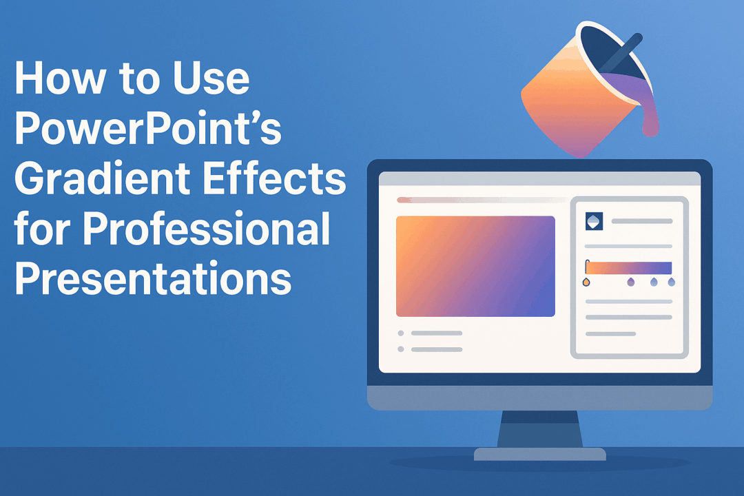 How to Use PowerPoint’s Gradient Effects for Professional Presentations ...