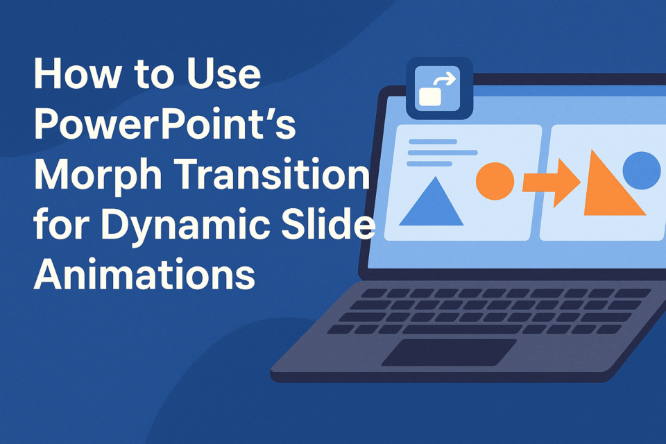 How to Use PowerPoint's Morph Transition for Dynamic Slide Animations