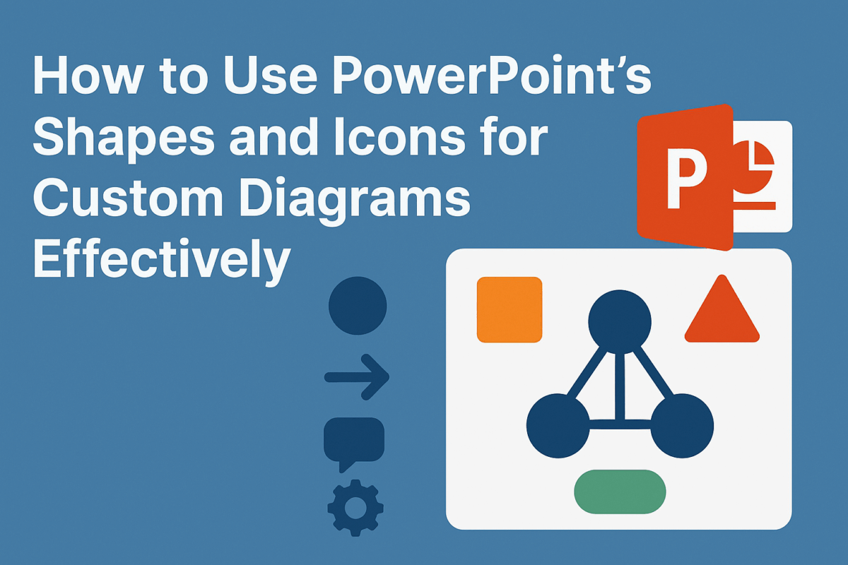 How to Use PowerPoint’s Shapes and Icons for Custom Diagrams ...