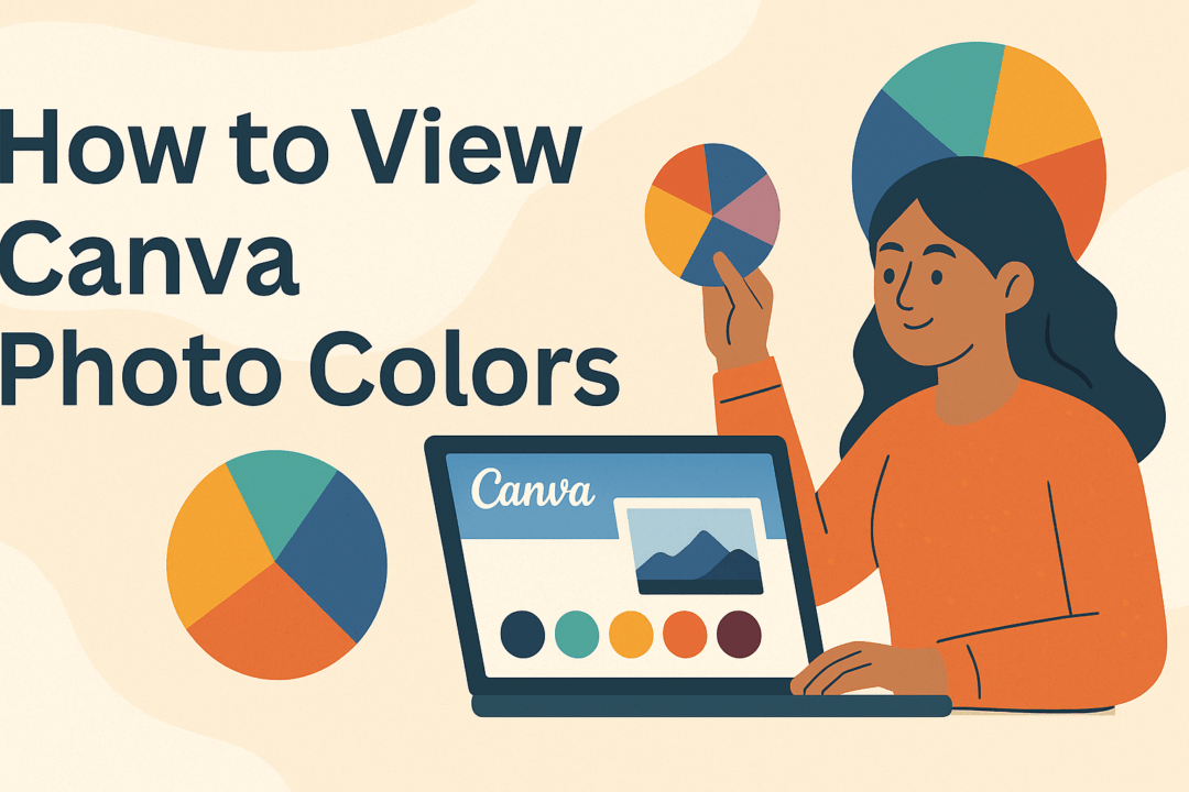 How to View Canva Photo Colors
