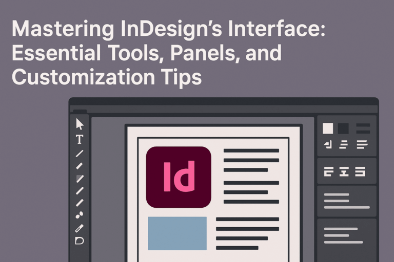 Mastering InDesign’s Interface: Essential Tools, Panels, and ...