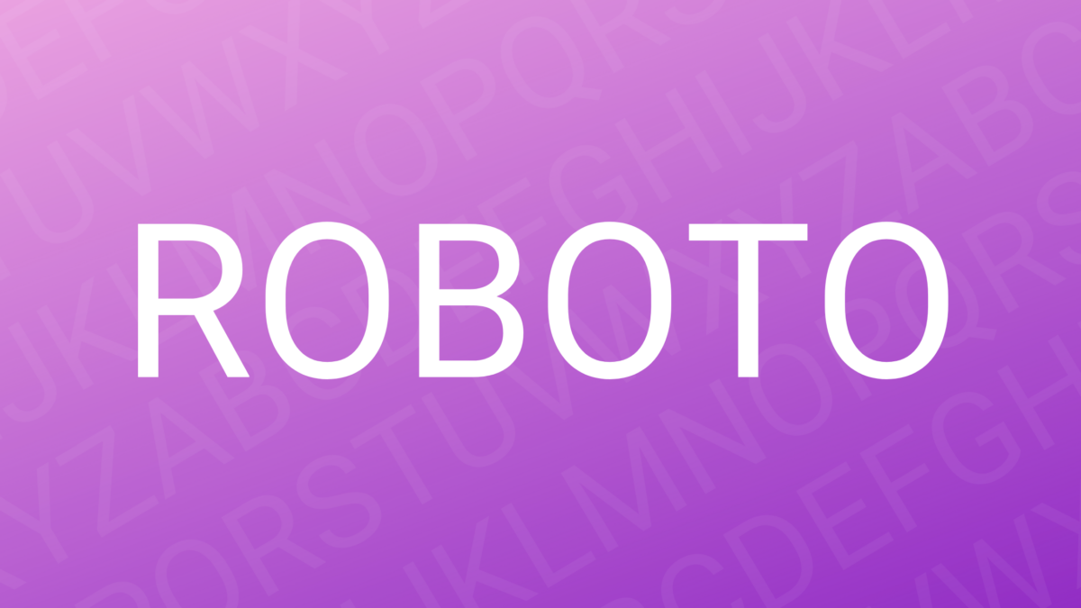 Roboto: A Journey Through Font History - Graphic Design Resource