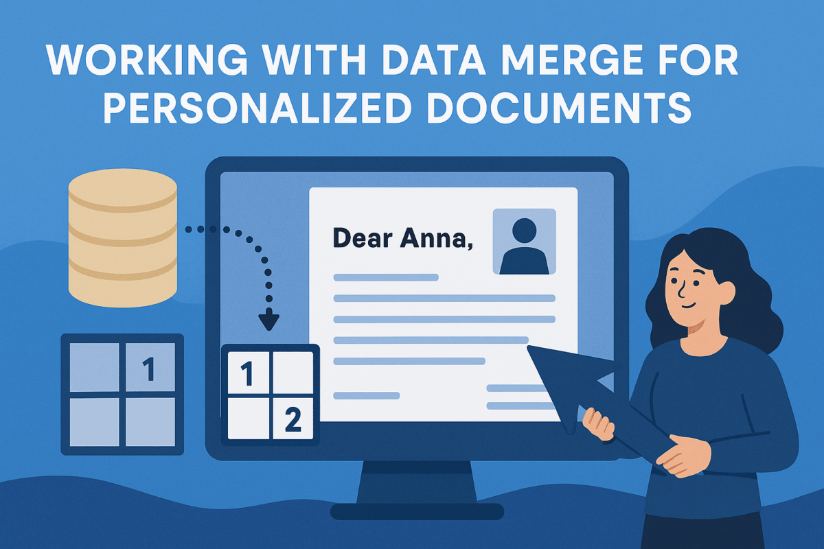 Working with Data Merge for Personalized Documents