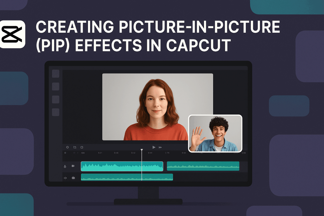 Creating Picture-in-Picture (PIP) Effects in CapCut - Graphic Design ...