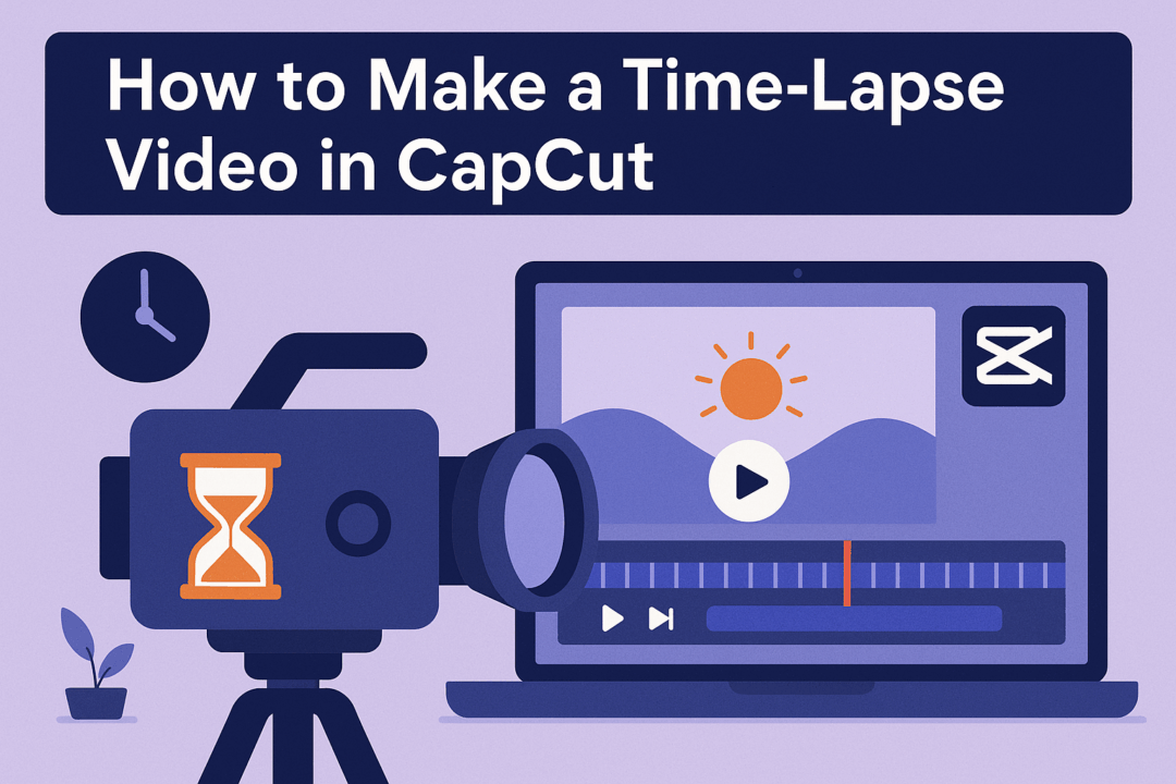 How to Make a Time-Lapse Video in CapCut - Graphic Design Resource