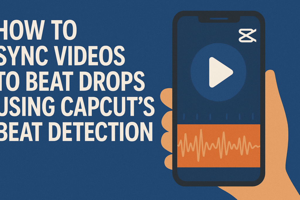 How to Sync Videos to Beat Drops Using CapCut's Beat Detection ...